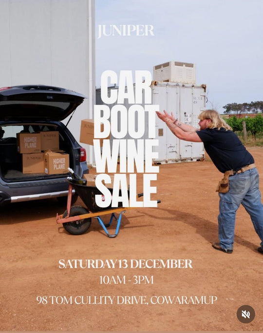 CAR BOOT WINE SALE – Juniper Estate