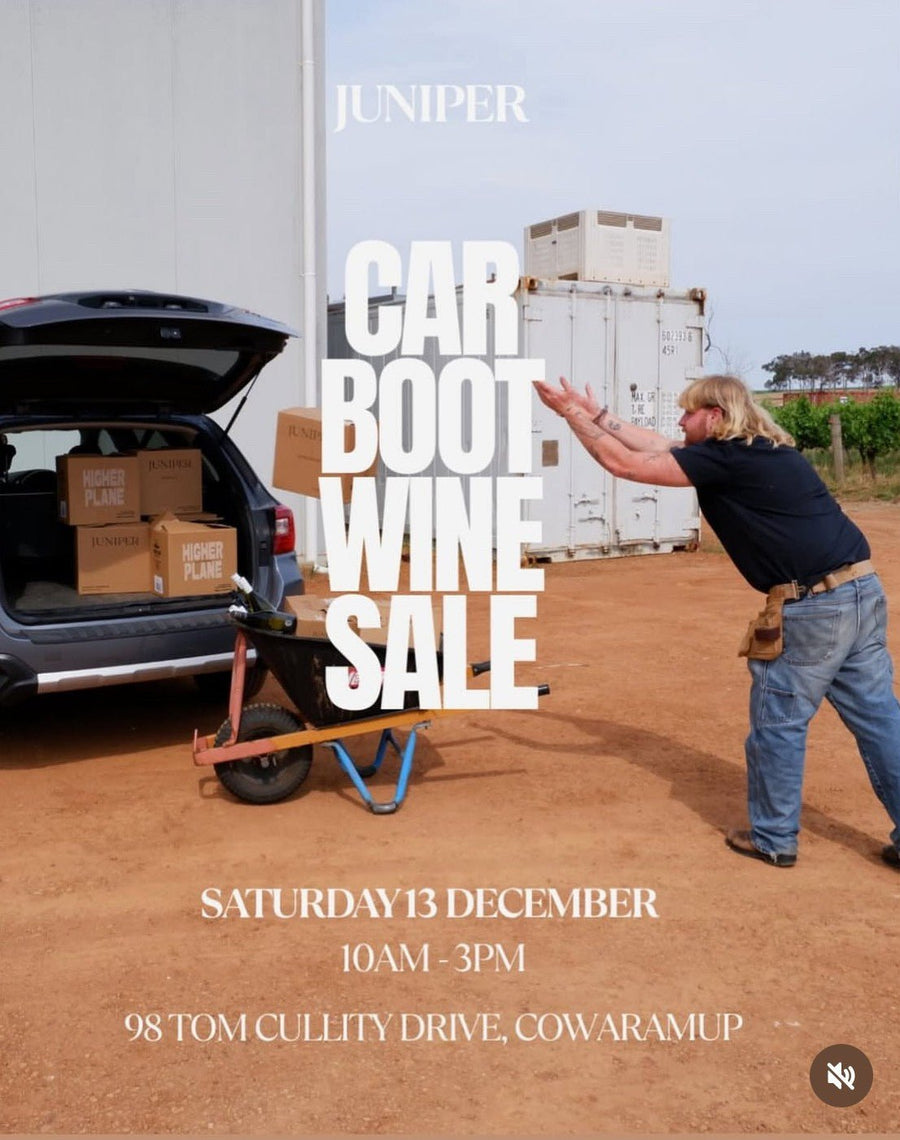 CAR BOOT WINE SALE – Juniper Estate